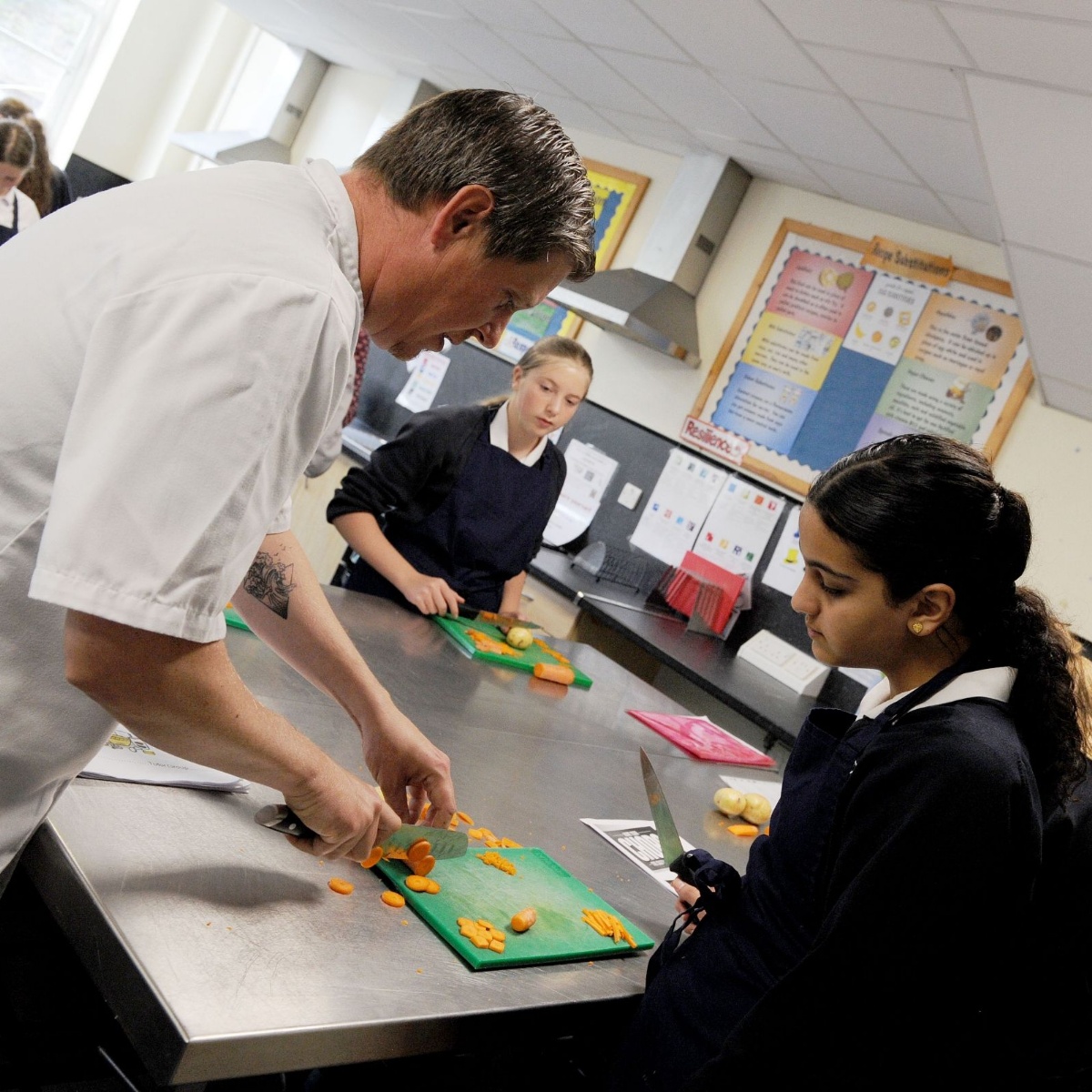 Plymouth High School for Girls - Year 8 Food & Nutrition Class Sharpen ...