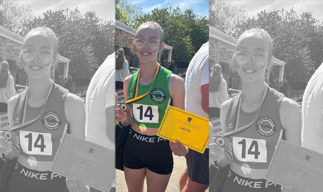 Plymouth High School for Girls - Tilly takes home gold!