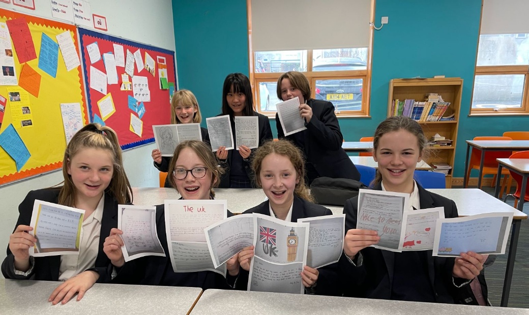 Plymouth High School for Girls - Chinese Club pen pal project