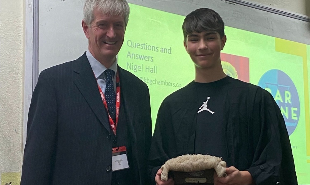 Plymouth High School for Girls - Local Barrister, Nigel Hall, presents ...