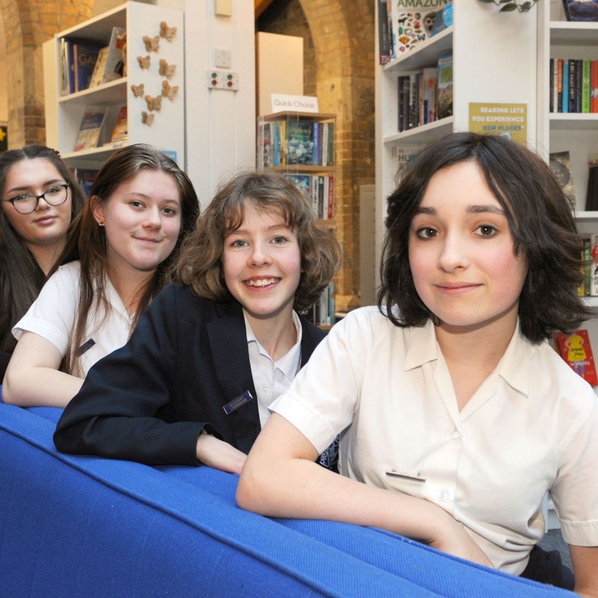 Plymouth High School for Girls - PHSG Student Librarians