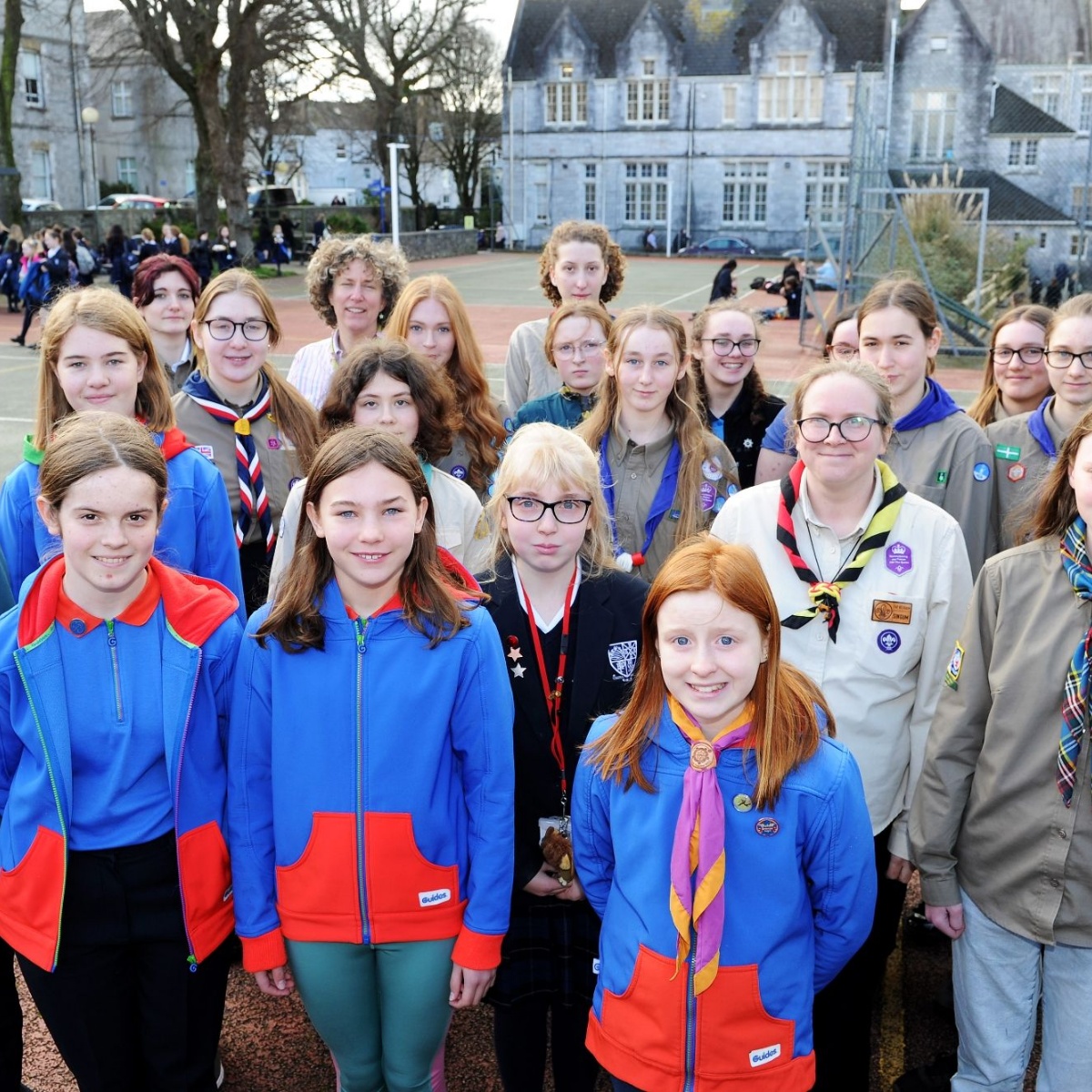 Plymouth High School for Girls - Guides and Scouts Day