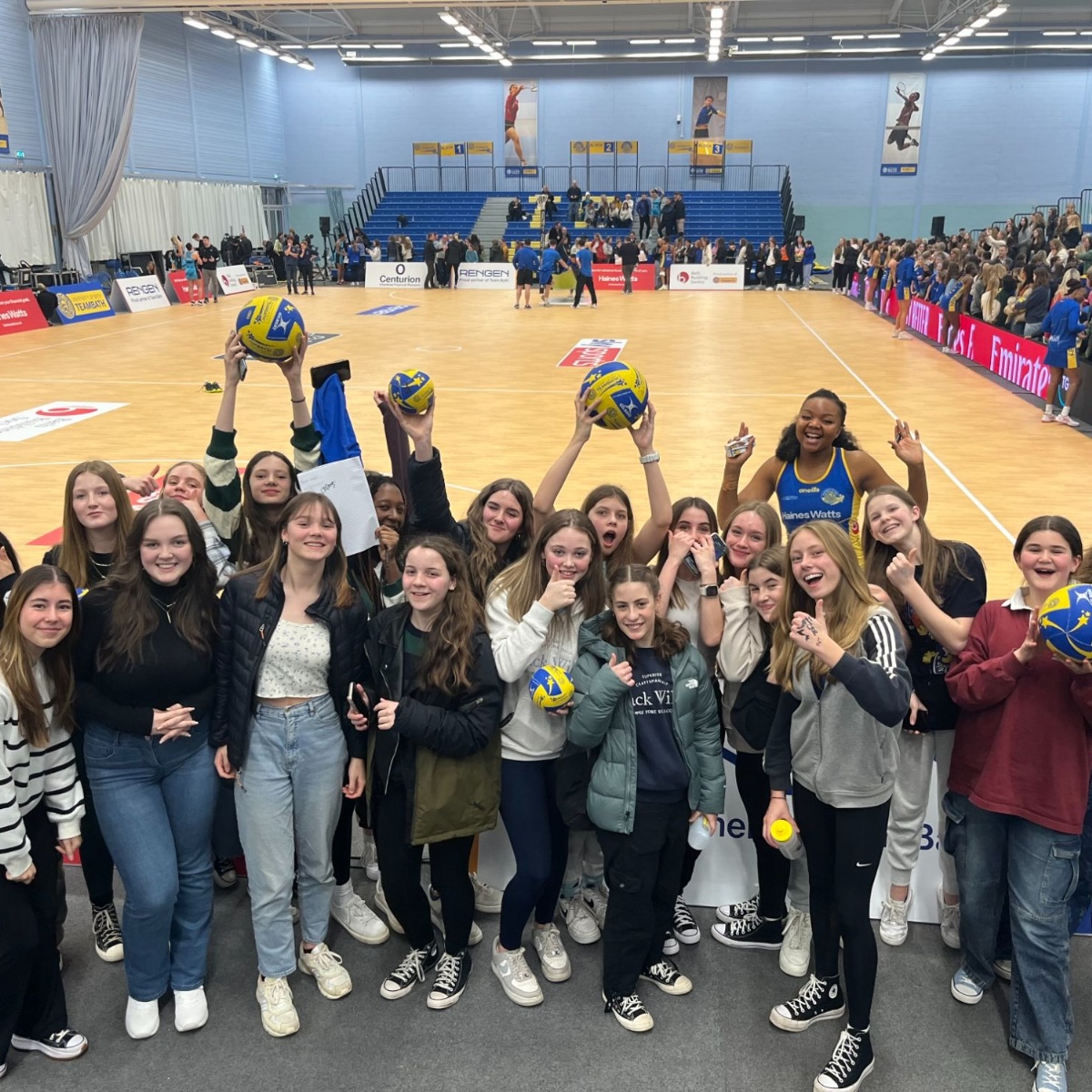 Plymouth High School for Girls - Team Bath netball trip